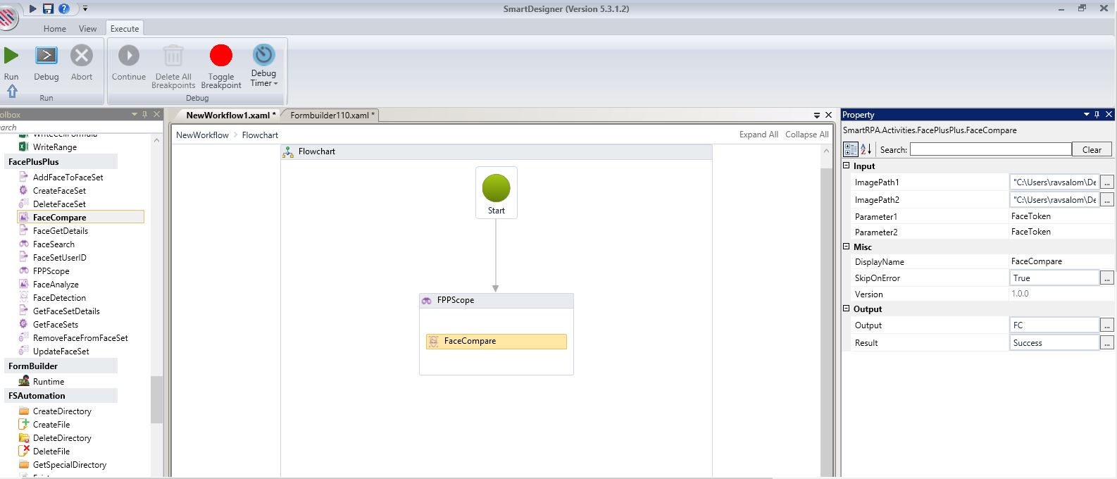 FacePlusPlus - Face Compare | Robility Docs
